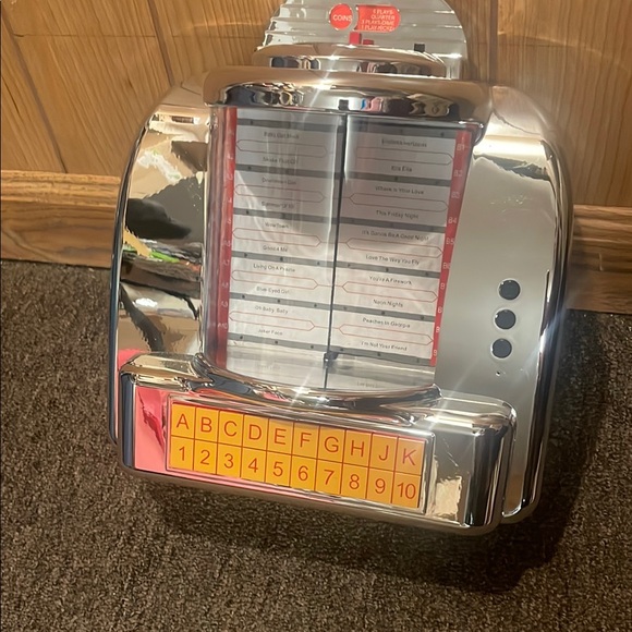 Other | Retro Silver Jukebox Selector | Poshmark